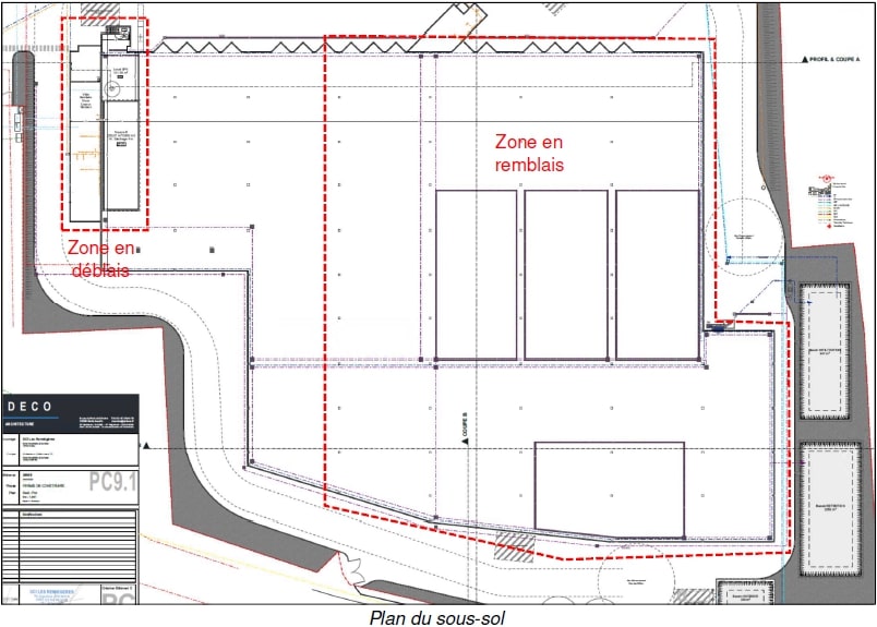 Création d’un bâtiment logistique (bâtiment E)